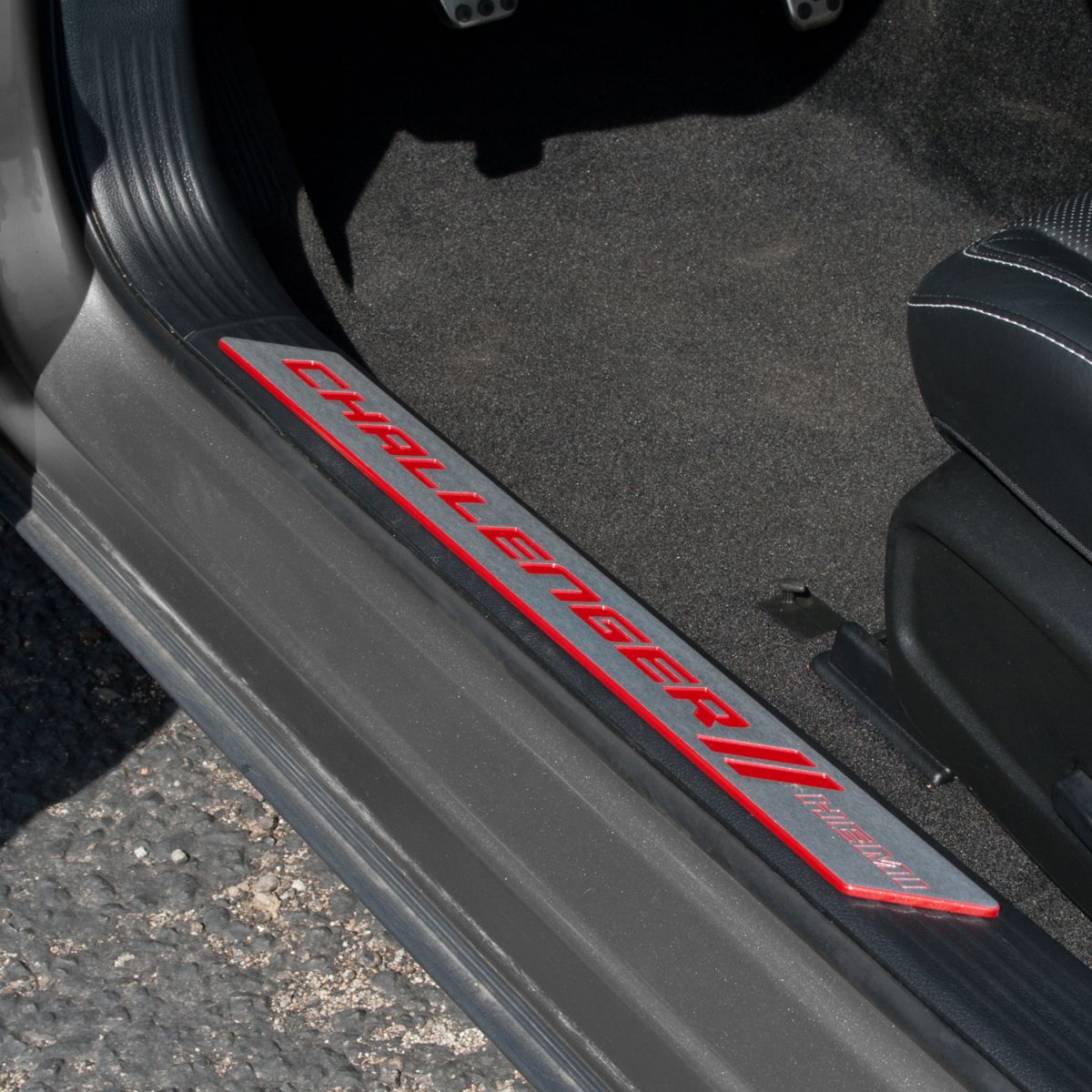 2008 2019 Dodge Challenger Color Matched Door Sill Set